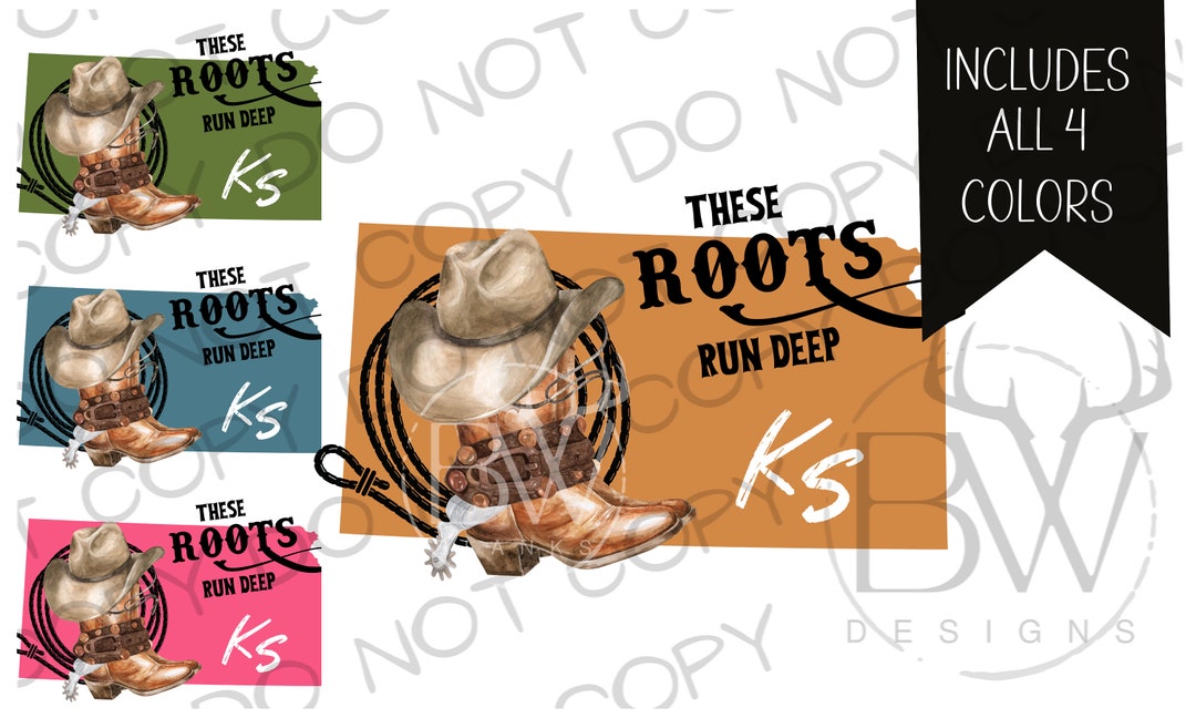 These Roots Run Deep PNG | Digital Download | Kansas Sublimation PNG | Cowboy Sublimation Png ...