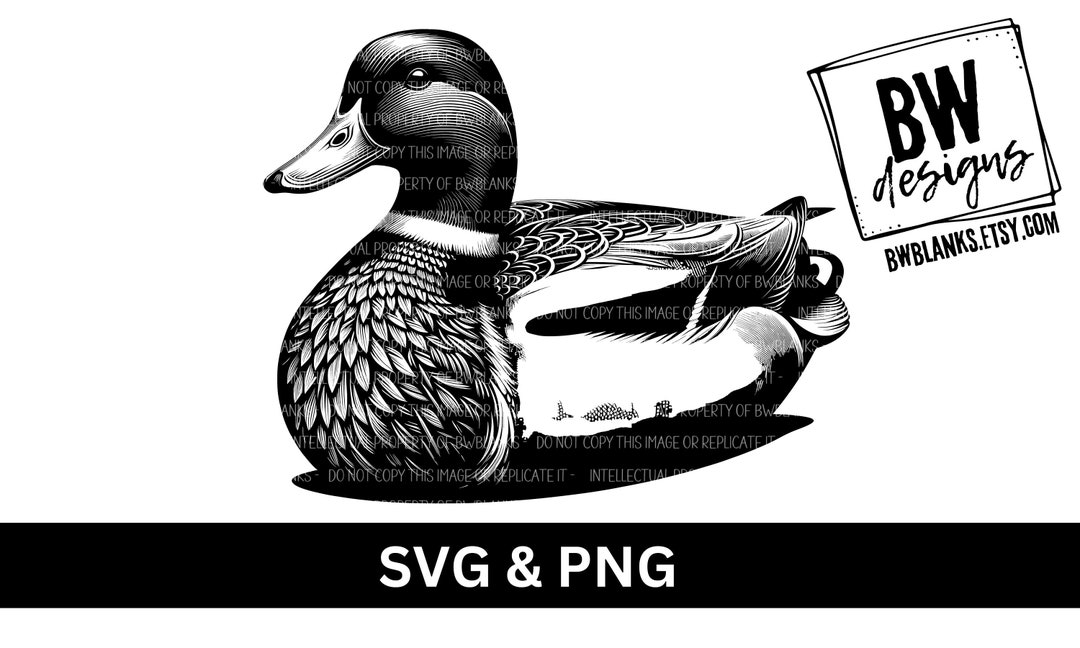Duck Decoy SVG | Digital Download | Duck Hunting SVG | Mallard Duck ...