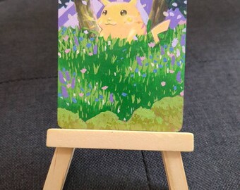 Pikachu Altered Card - Etsy