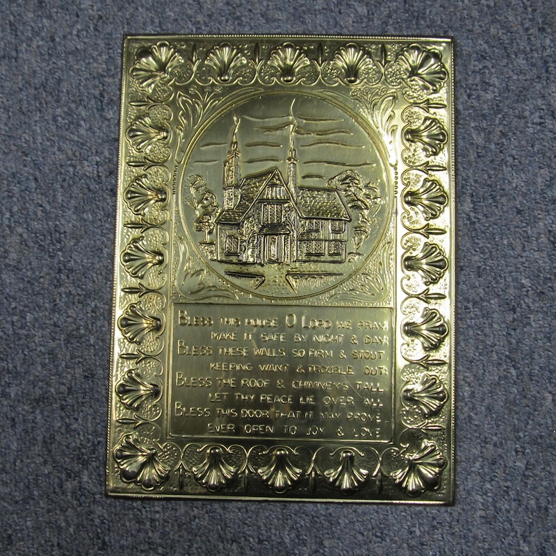 Custom Brass Plaques - Etsy