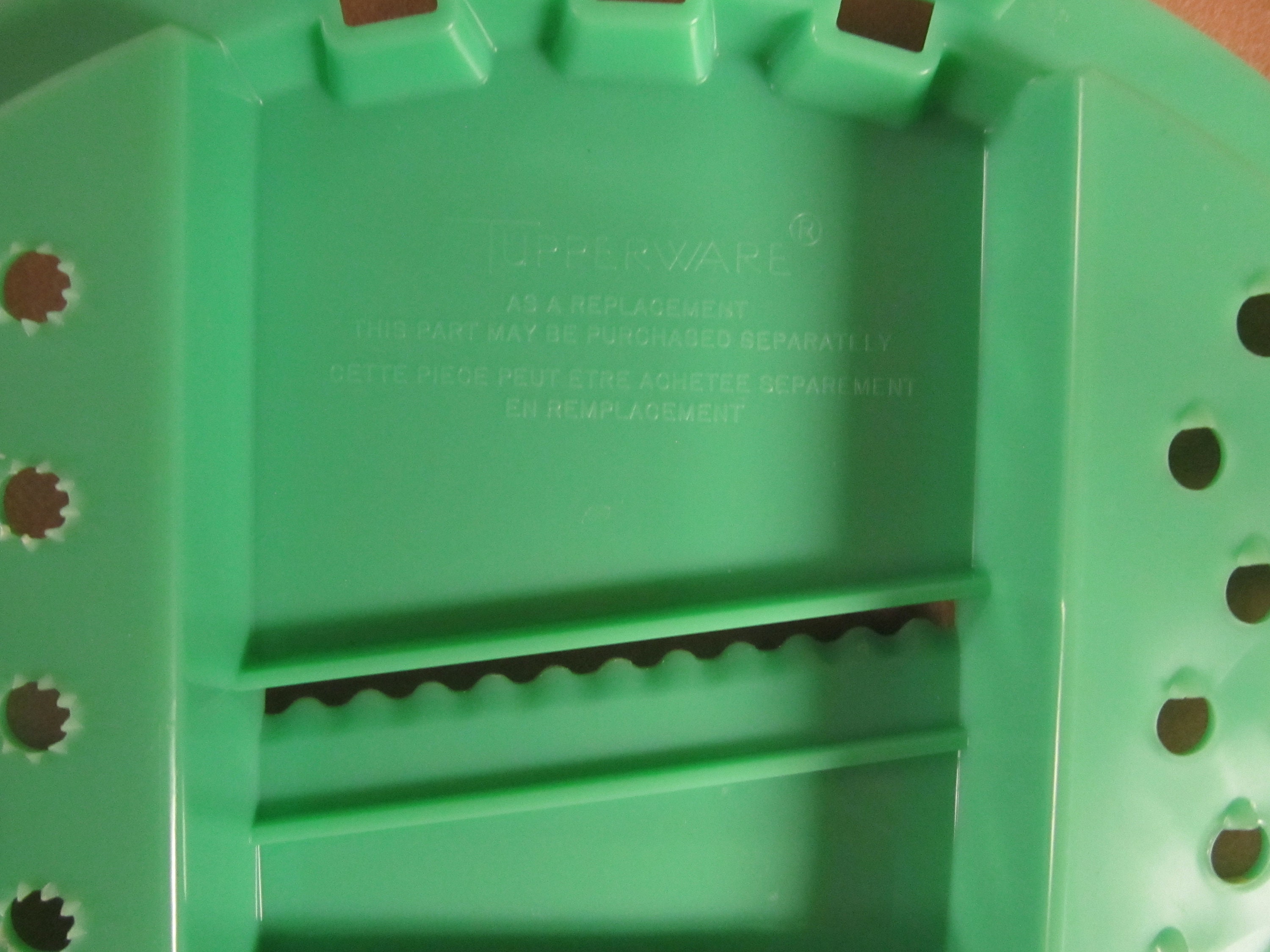 Vintage 1980s Tupperware Mint Green Shredder Bowl - Etsy