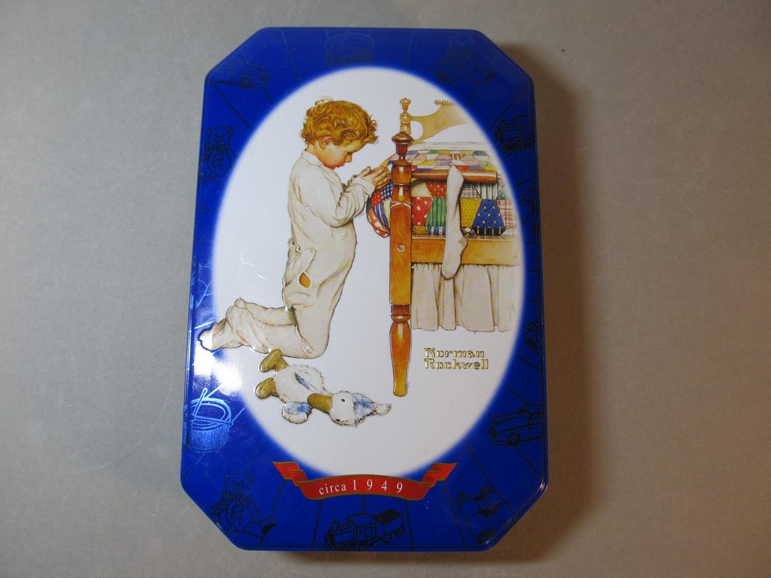 Vintage 2003 Snickers Limited Edition Metal Canister Tin Norman ...