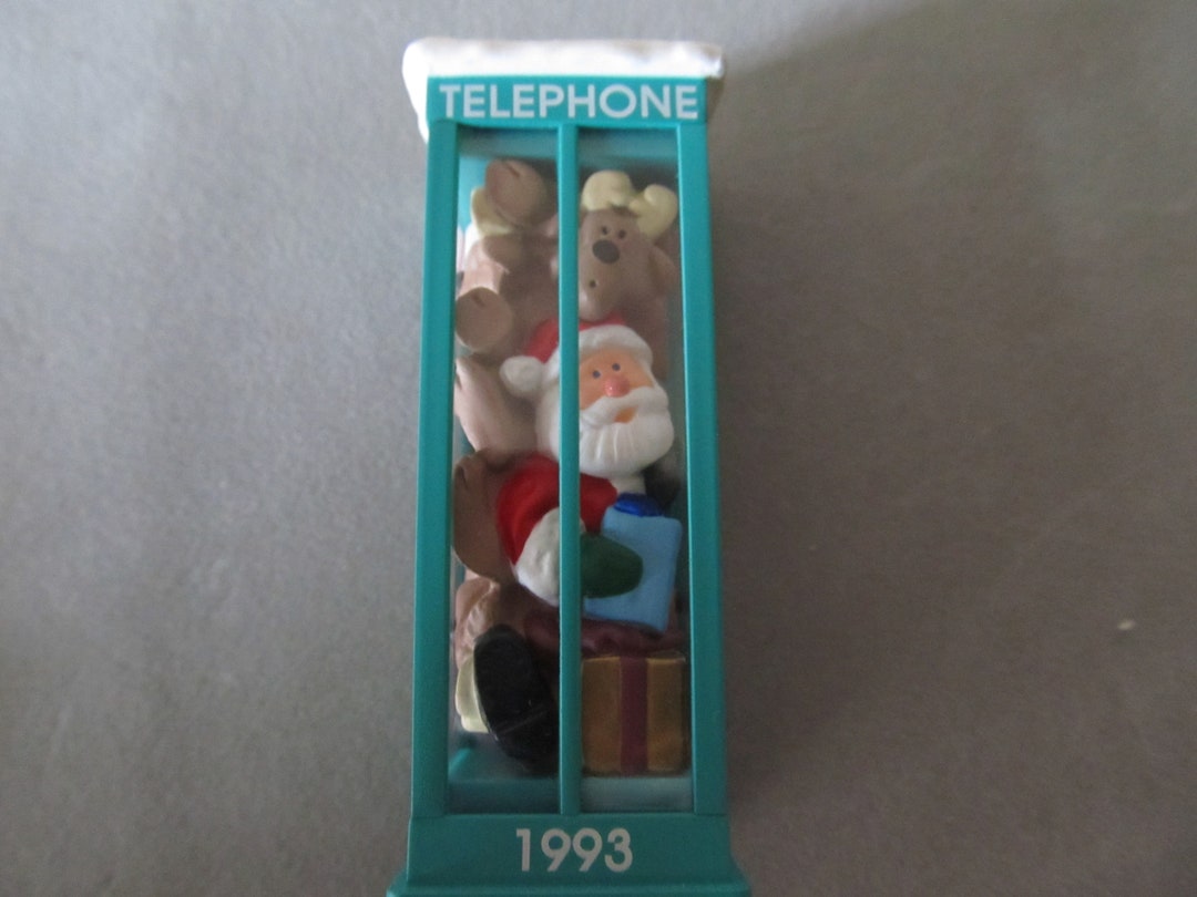 Vintage 1993 Hallmark Keepsake Ornament Room for One More Santa ...