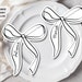 Bow Place Cards Template, Whimsical Placecard, Bow Place Card, Bow ...