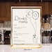 3OTH Balloon Drinks Menu Template Printable, 30th Birthday Cocktail Bar ...