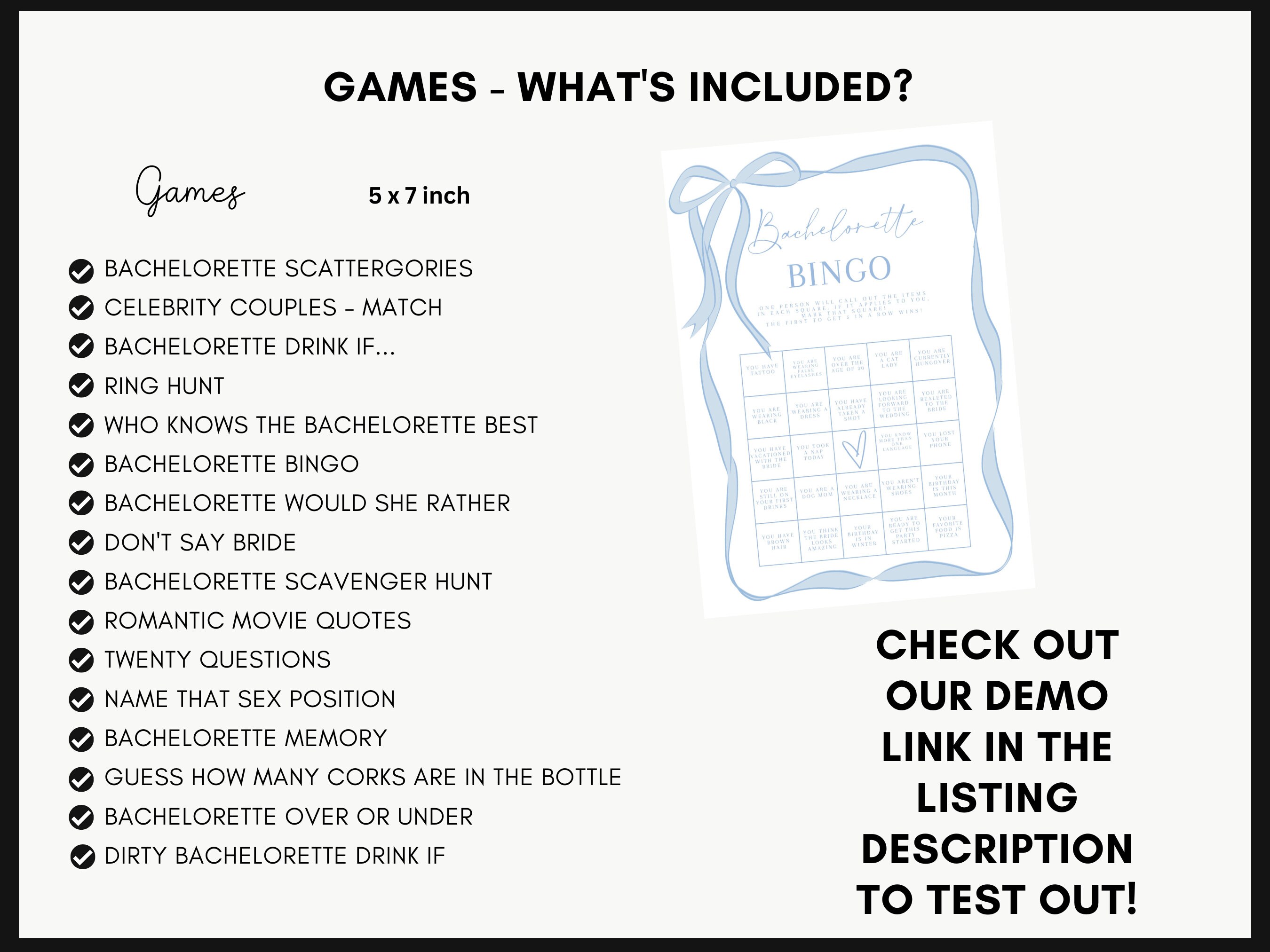 Coastal Last Toast on the Coast Bachelorette Game Bundle, Coastal 30A ...