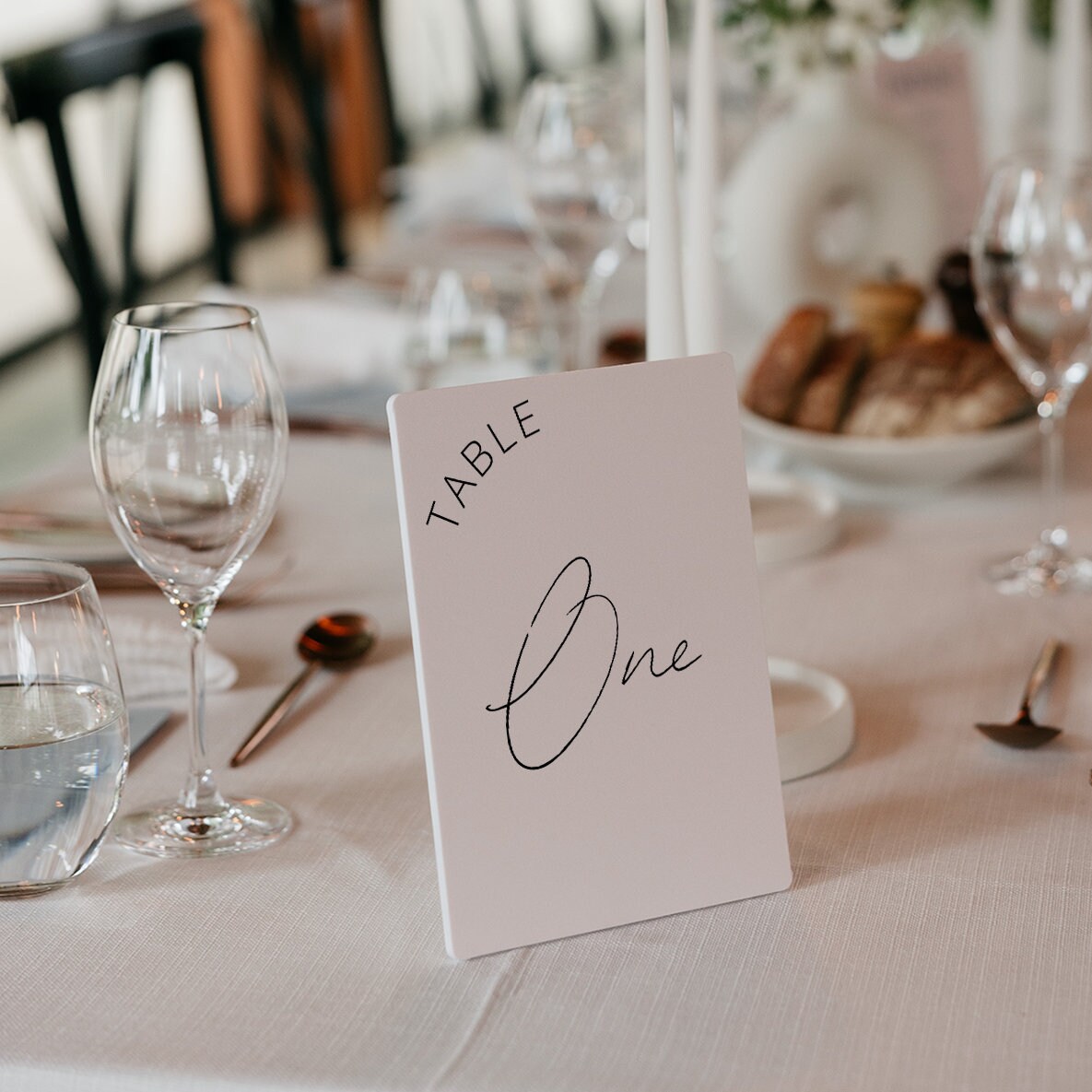 Table Number Template, Table Numbers, Printable Table Numbers, Table ...