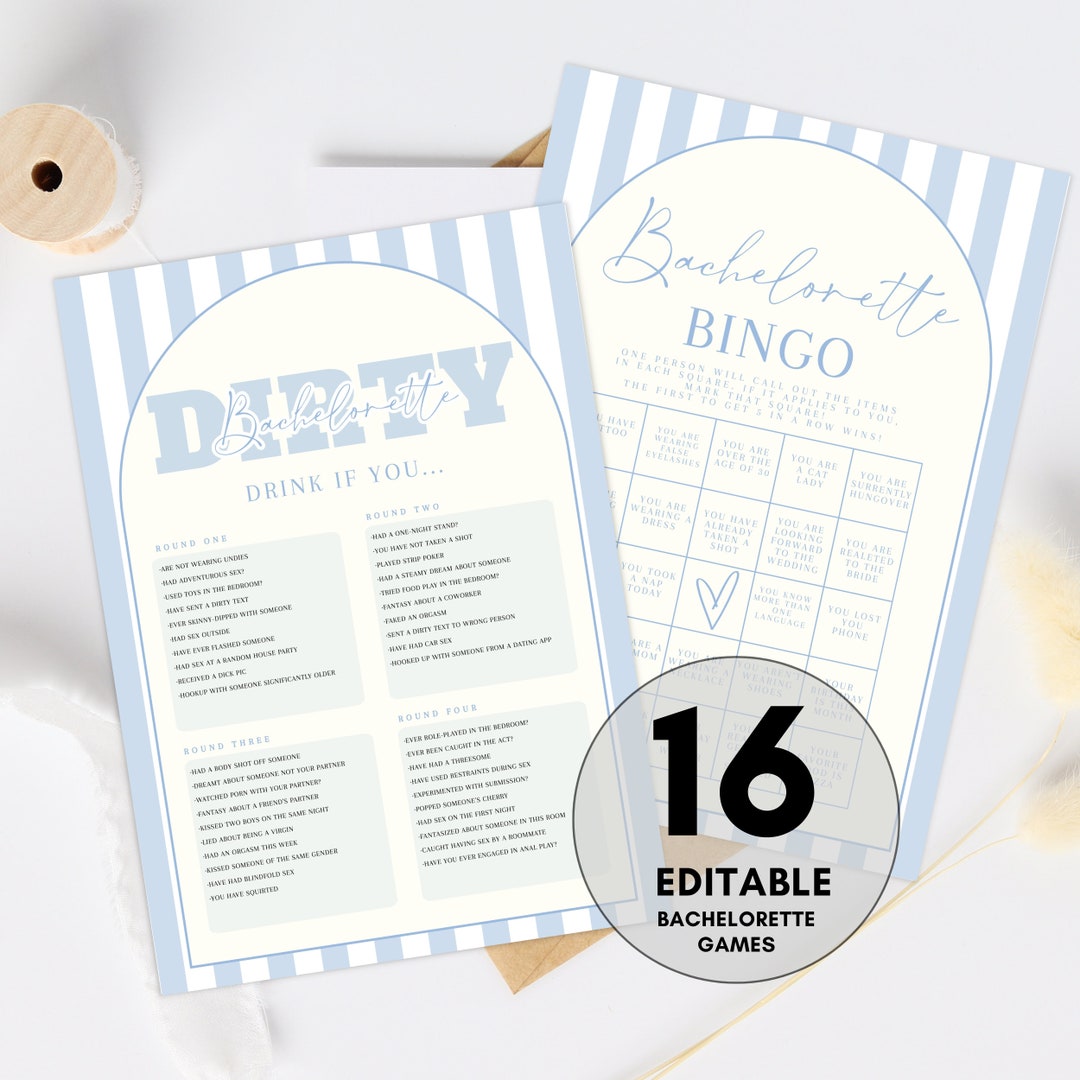 Coastal Last Toast on the Coast Bachelorette Game Bundle, Coastal 30A ...