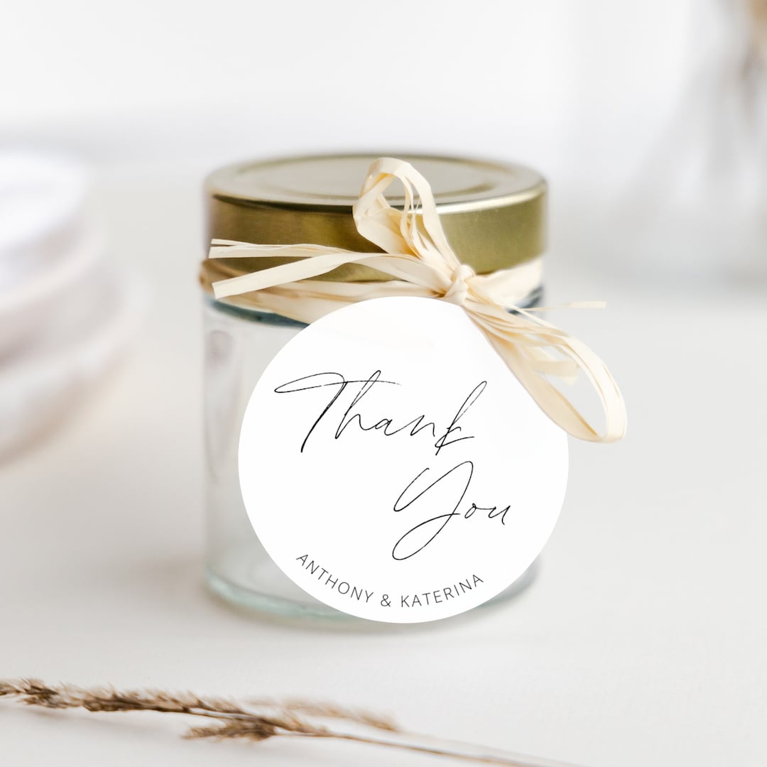 Editable Round Tags Instant Download, Custom Round Tag, Minimalist Tag ...