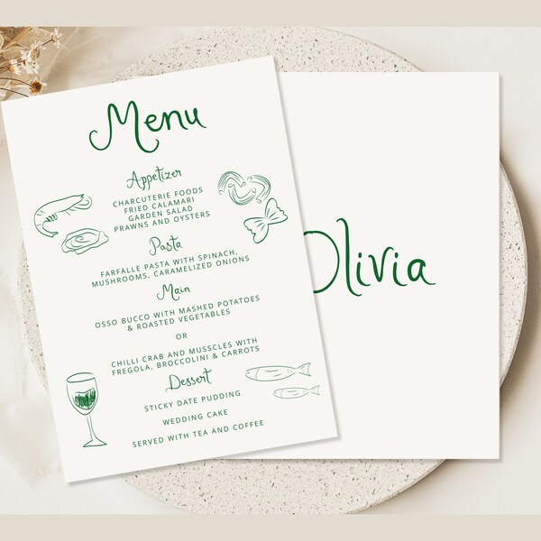 Illustrated Wedding - Etsy