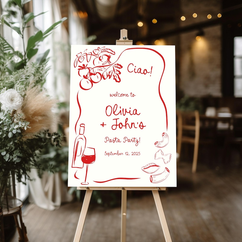 Italian Welcome Sign - Etsy