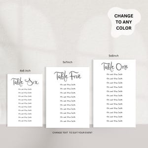 Whimsical Wedding Seating Plan Template, Hand Drawn Seating Chart ...