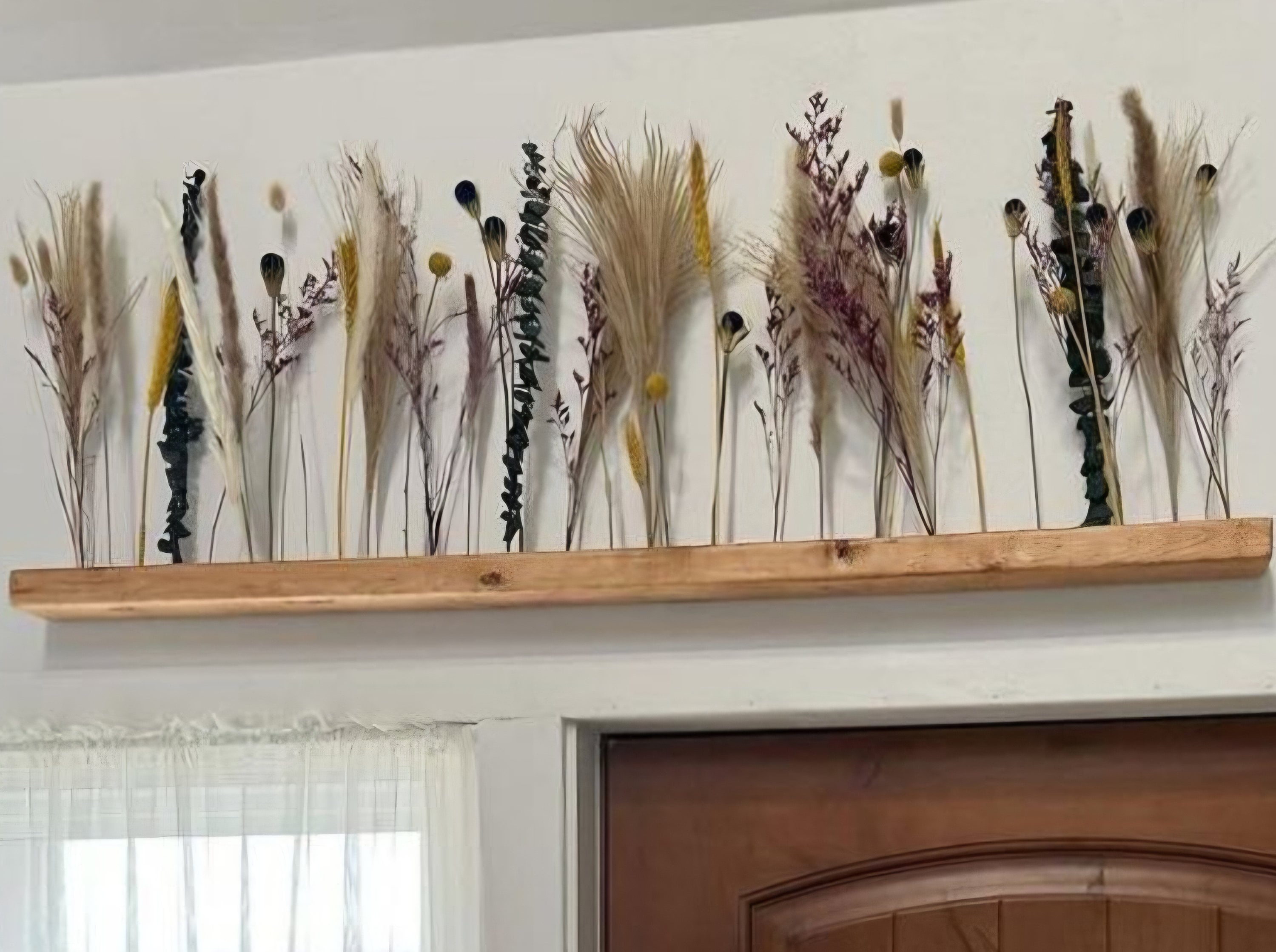 Wooden Flower Bar, Dried Flower, Home Decor - Etsy