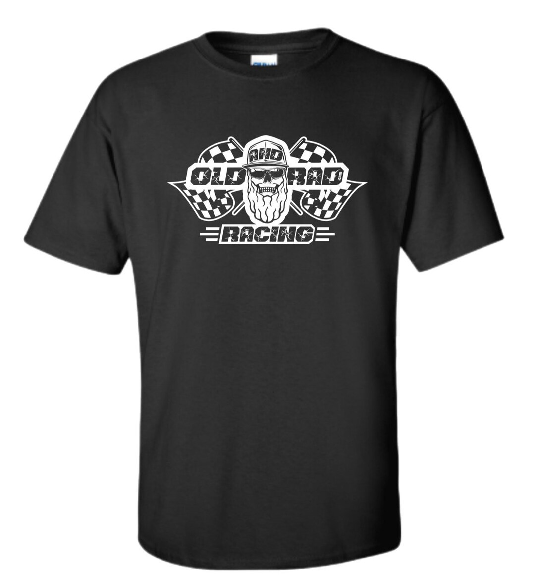 Old and Rad Racing T-shirt in Black - Etsy
