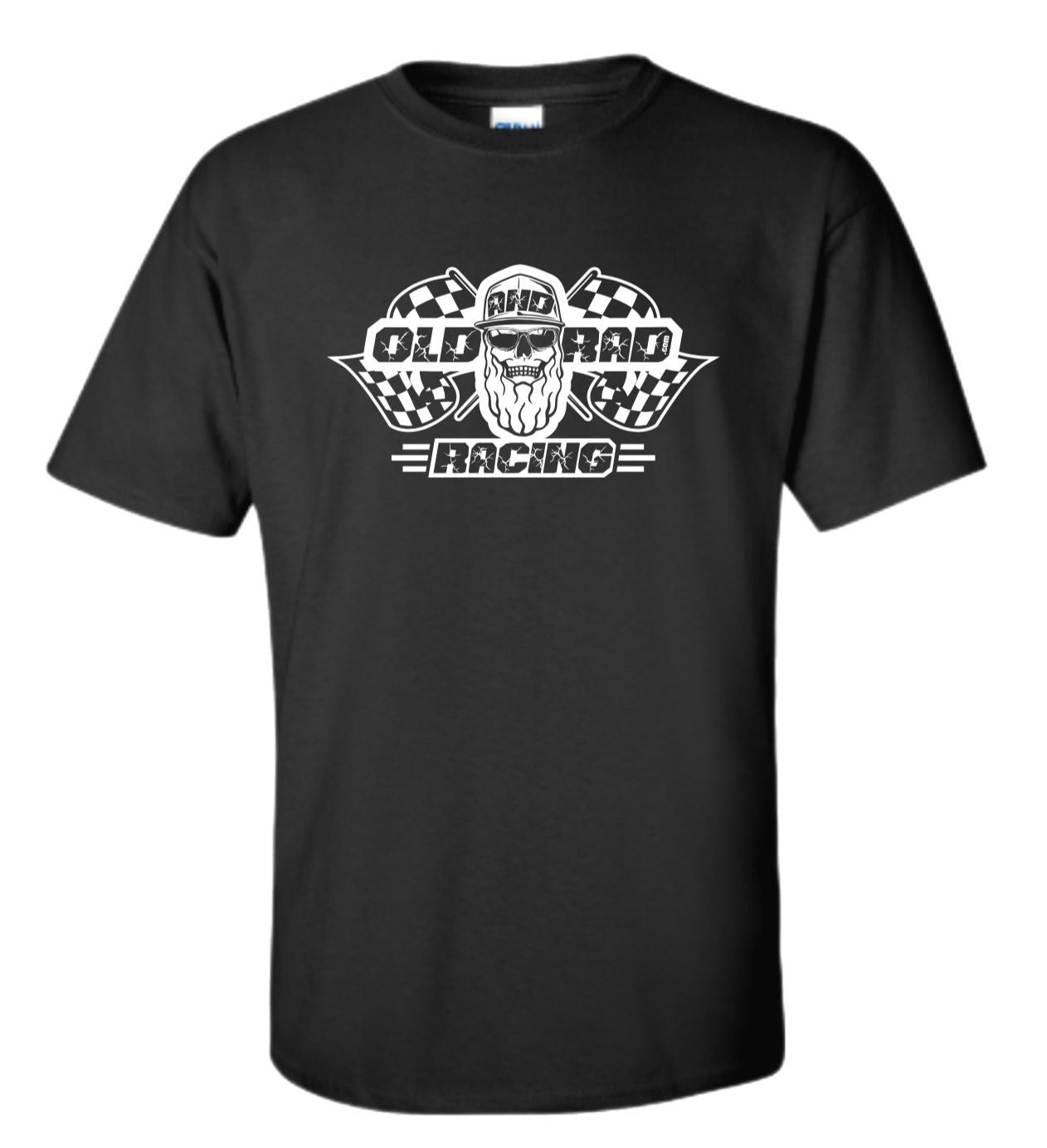 Old and Rad Racing T-shirt in Black - Etsy