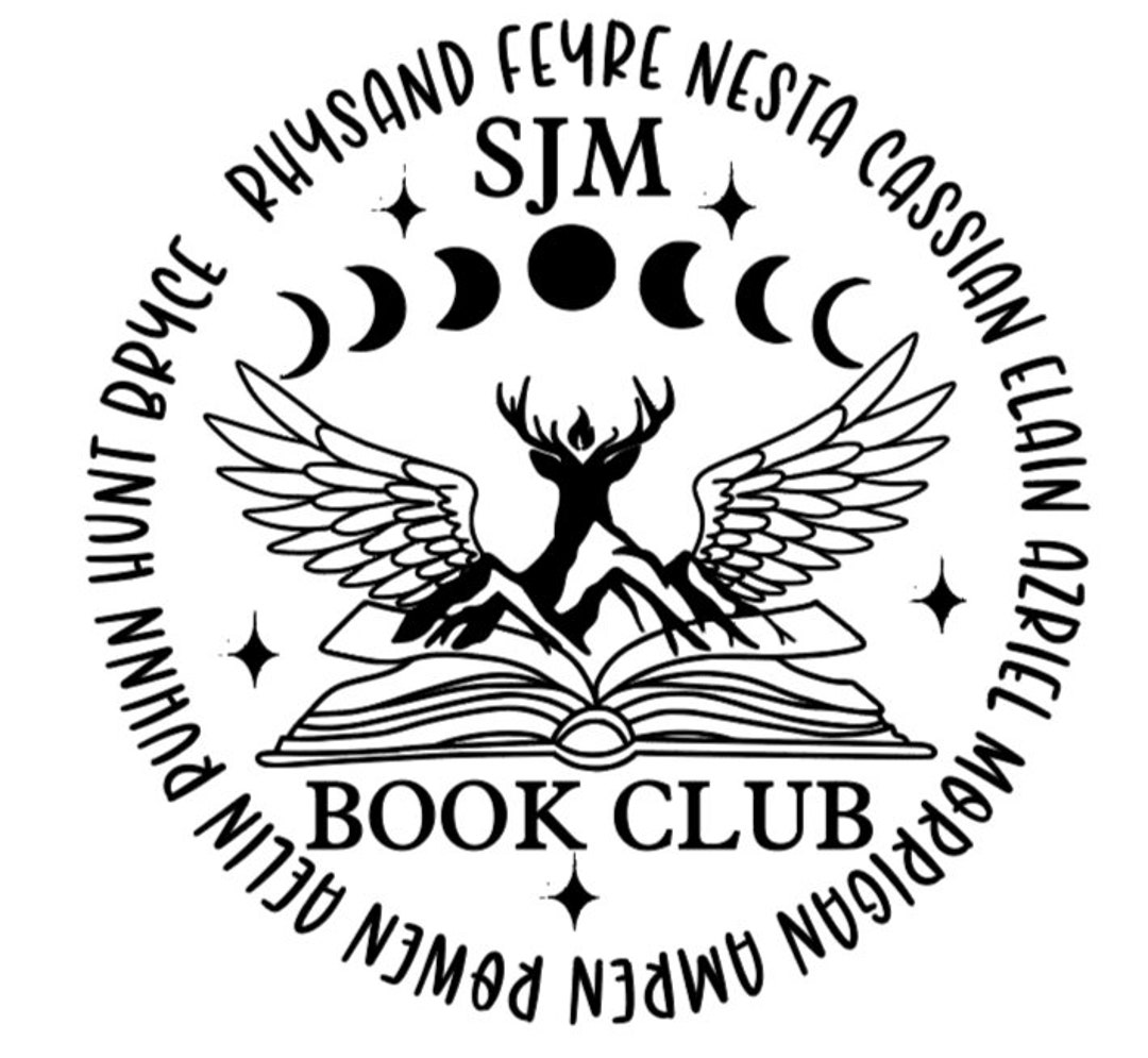 SJM Book Club Svg - Etsy