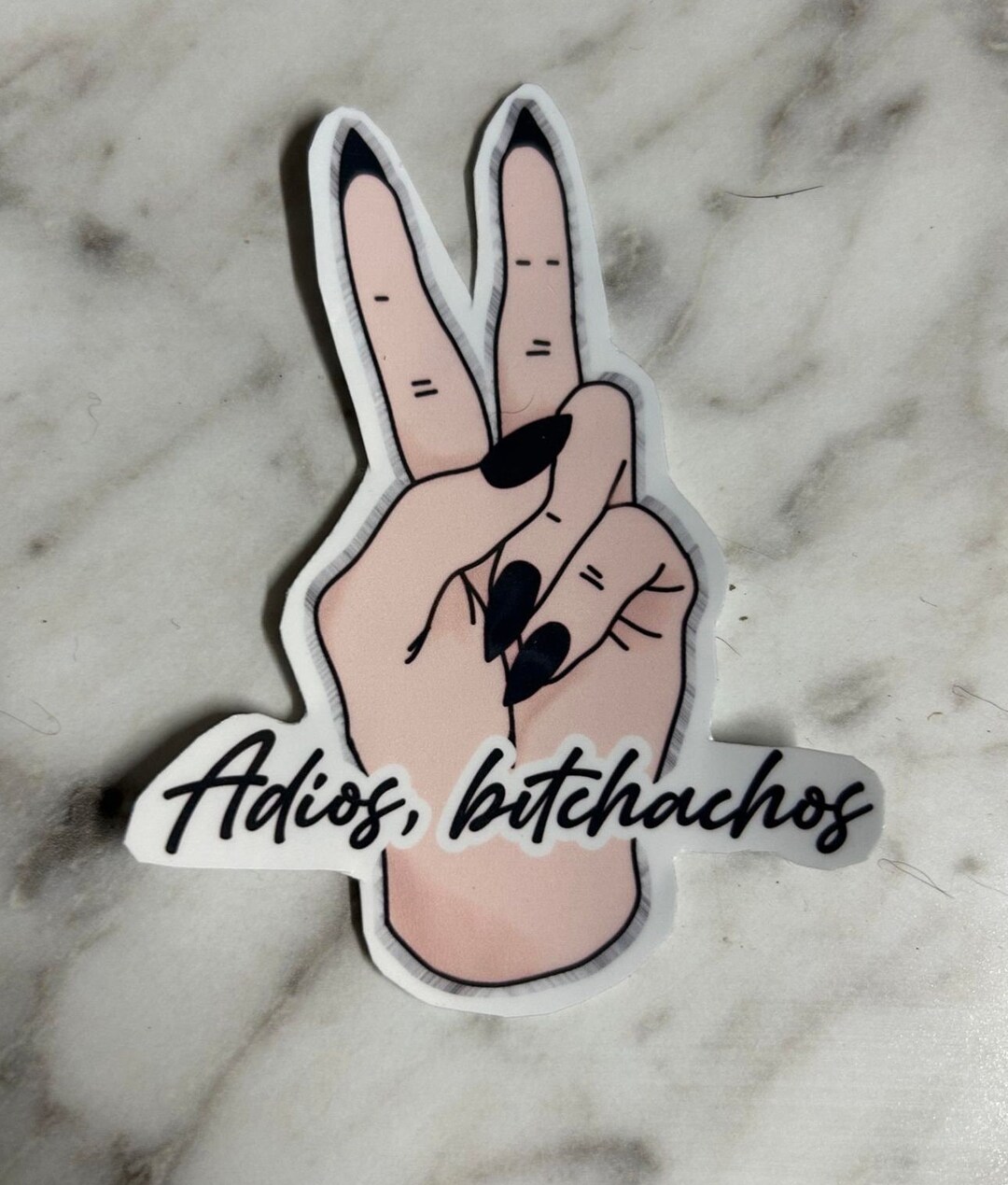 Adios, B*tchachos Sticker - Etsy
