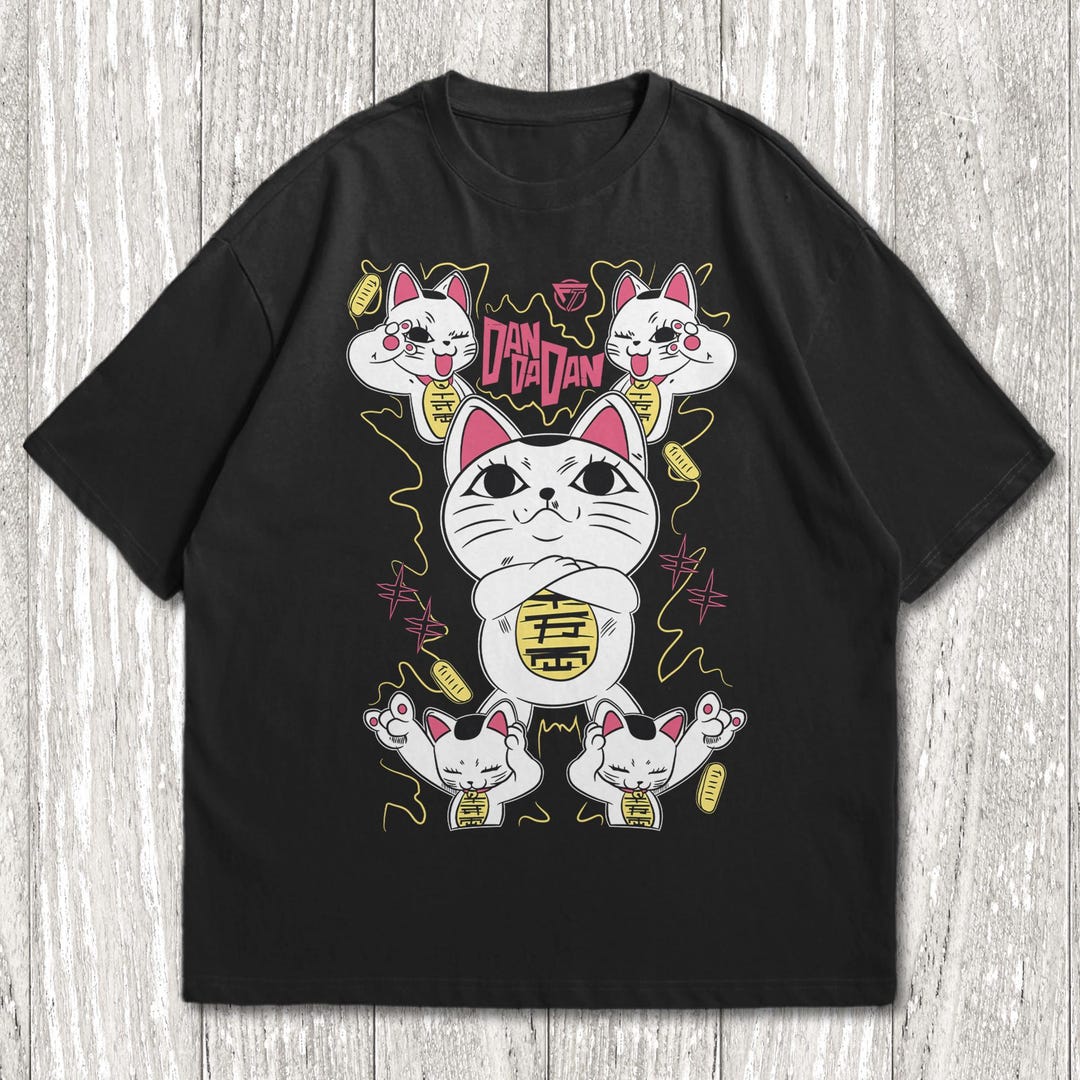 Dandadan Shirt, Turbo Ganny, Momo Ayase Anime T-shirt, Japanese ...