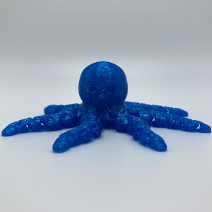 Articulated Octopus Fidget Toy 3D Printed - Etsy