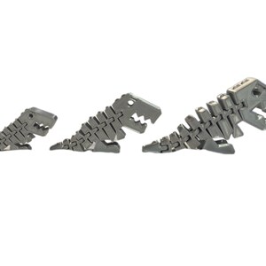 Flexible T-rex Articulating T Rex Dinosaur Fidget Toy 3D Printed - Etsy
