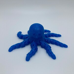 Articulated Octopus Fidget Toy 3D Printed - Etsy