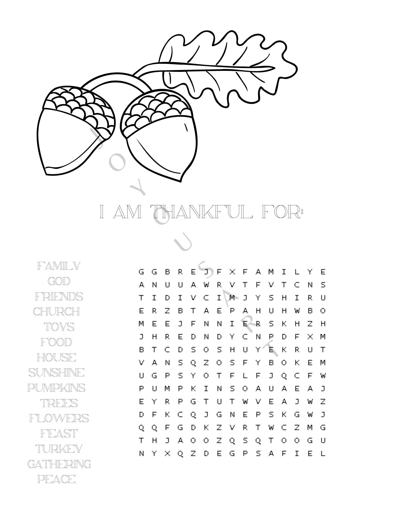 15 Fall Coloring Pages With Bible Verses, Printable Thanksgiving Verses ...