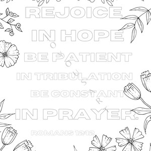 3 Coloring Pages With Bible Verses, Christian Coloring, Coloring Pages ...