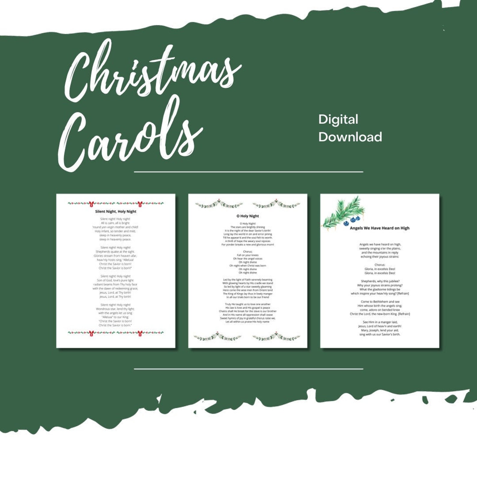 Christmas Carols Songbook, Christmas Songs, Christmas Songbook ...