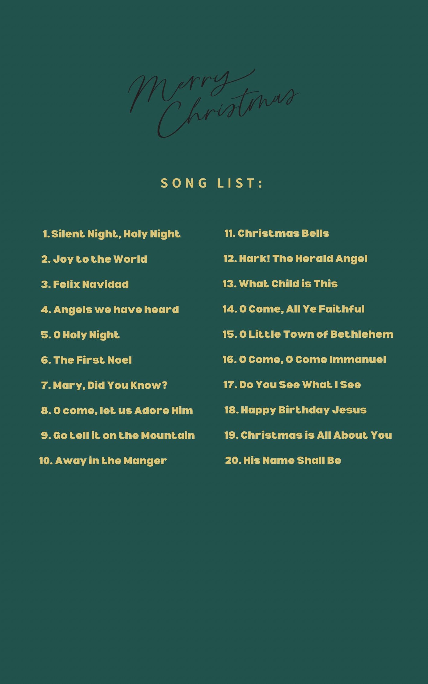 Christmas Carols Songbook, Christmas Songs, Christmas Songbook ...