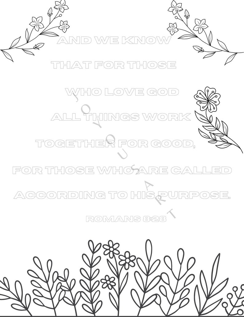 3 Coloring Pages With Bible Verses, Christian Coloring, Coloring Pages ...