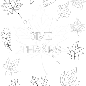 15 Fall Coloring Pages With Bible Verses, Printable Thanksgiving Verses ...