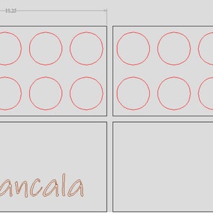 Mancala Board Game SVG, DXF PDF, Files - Etsy