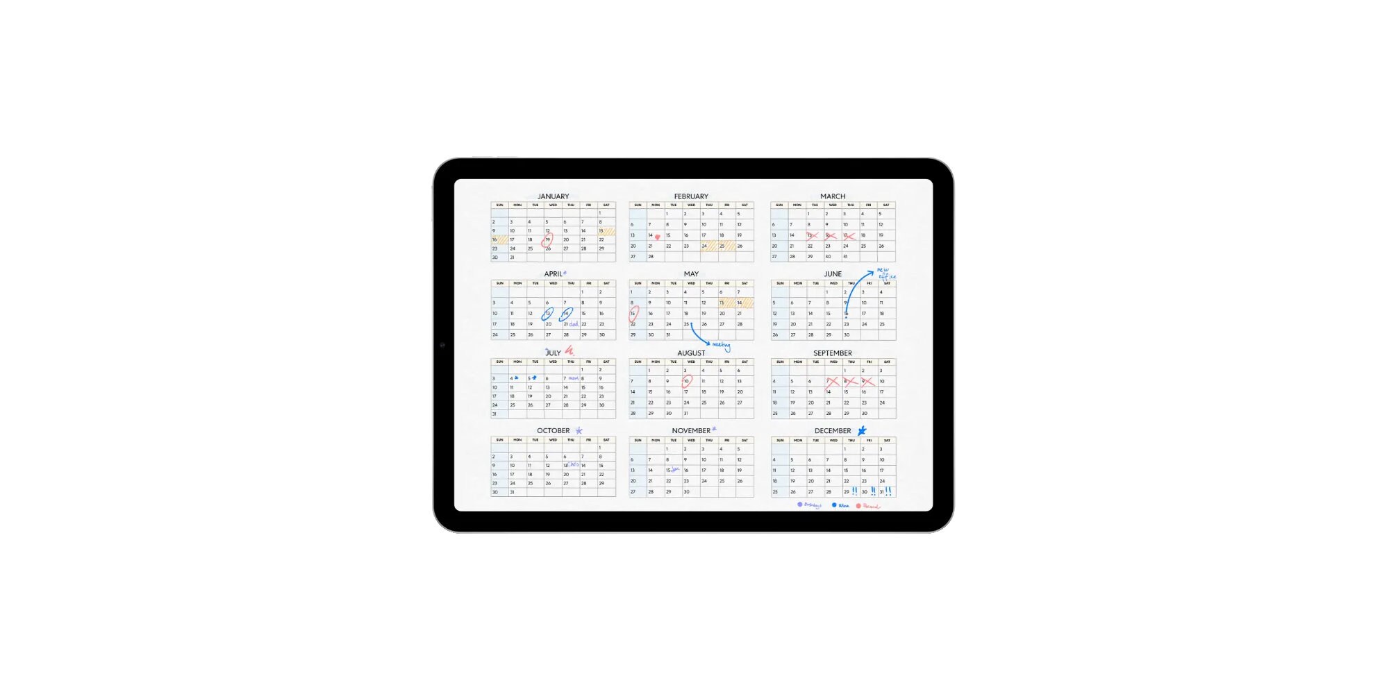 IPad Digital Planner 2022-2023 - Etsy