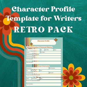 Detailed Character Profile Outline Worksheet Template for - Etsy