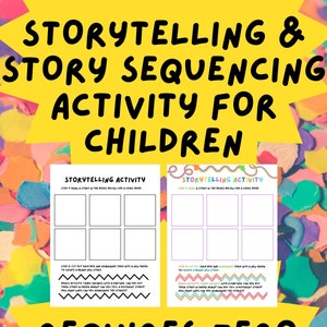 Fun & Easy Storytelling Game for Kids (no Reading Required!) - Etsy