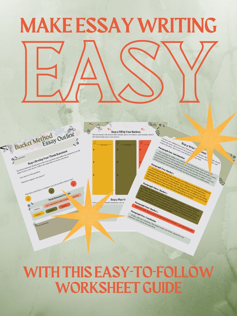 Essay Outline Guide and Template Download | Cottagecore Dark Academia ...