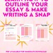 Essay Outline Guide and Template Download | Bucket Method Essay Helper ...