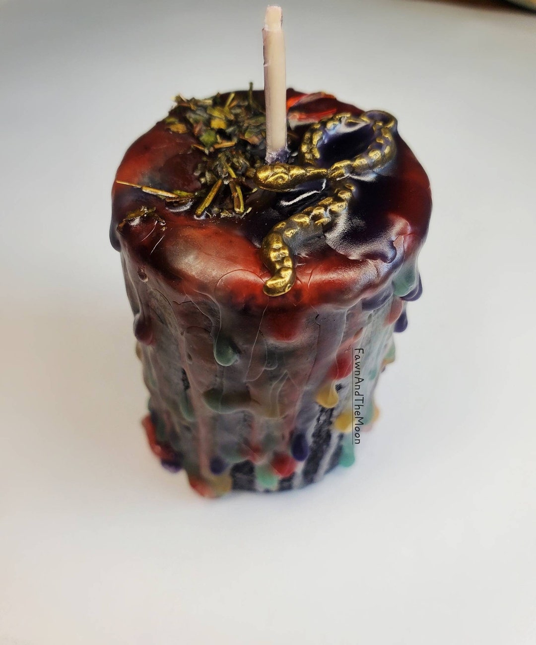 Loki Devotional Ritual Candle Norse God Cinnamon Nutmeg - Etsy