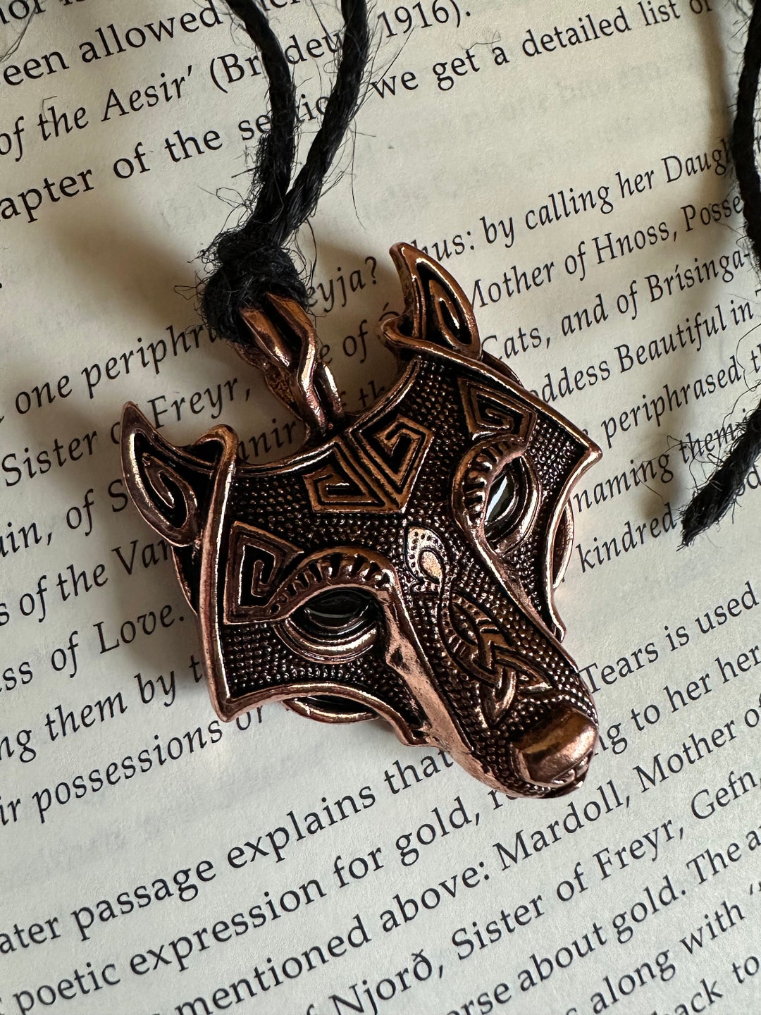 Fenrir Devotional Necklace Norse Pagan Altar Fenrir Altar - Etsy
