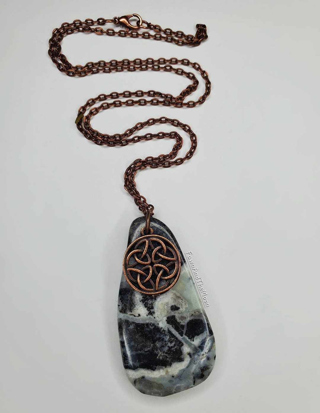 Celtic Knot Necklace | Crystal Necklace | Ancestral Connection | Celtic ...