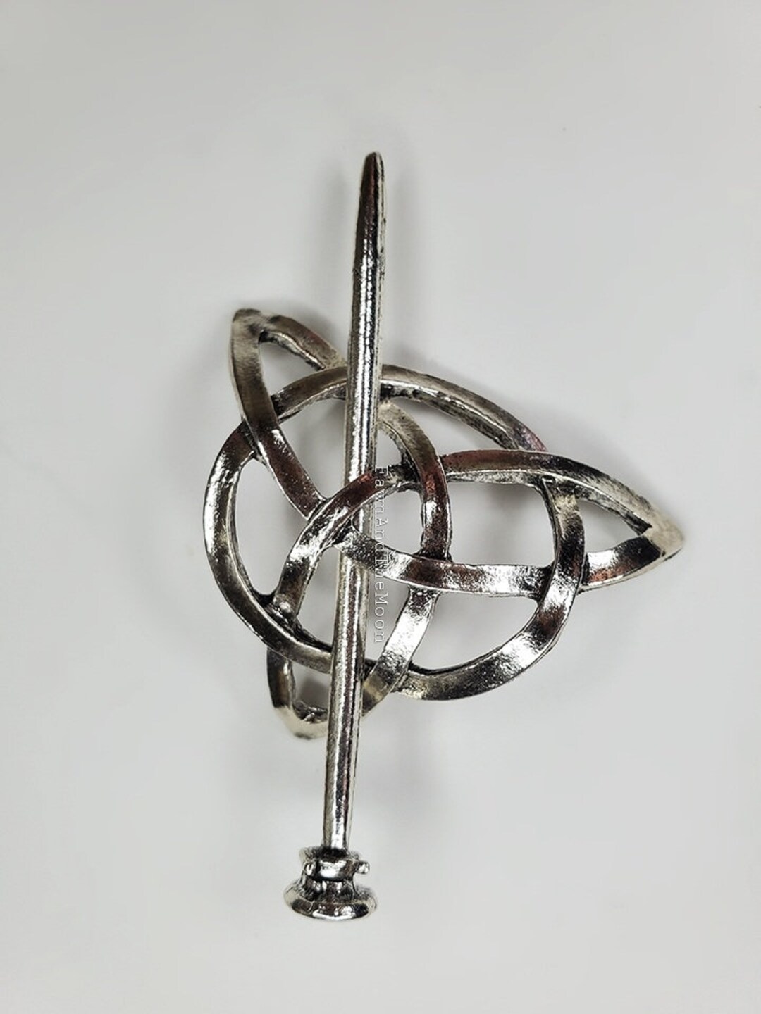 Triquetra Celtic Knot Hairpin Celtic Knot Brigid Goddess Celtic Pagan ...