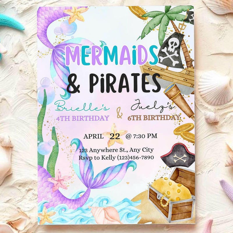 Pirate Birthday Girls - Etsy UK
