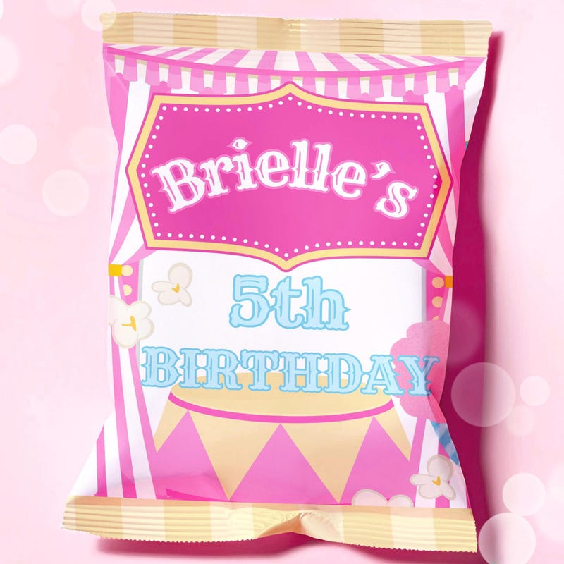 Pink Circus Bag - Etsy