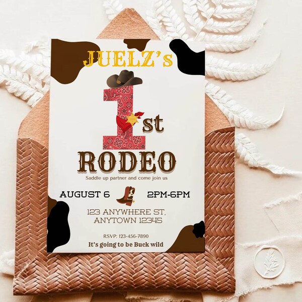 My First Rodeo - Etsy