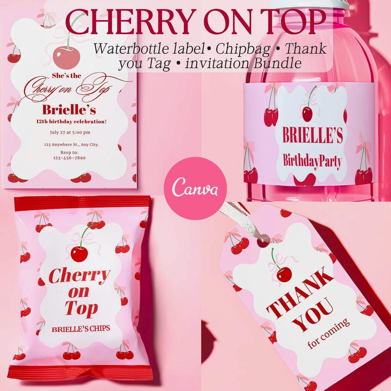 Cherry on Top Decoration - Etsy