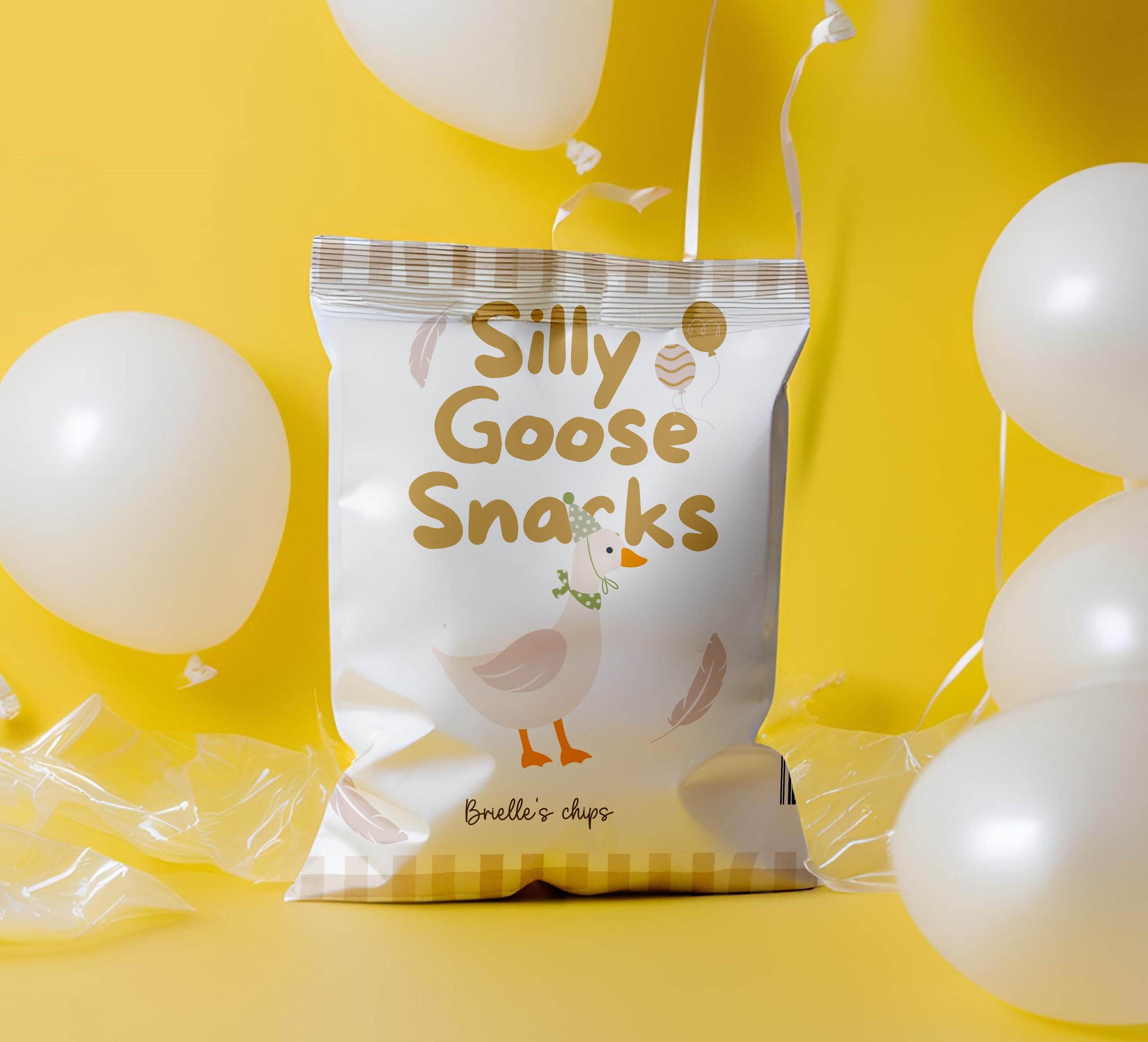 One Silly Goose Chips | First Birthday - Etsy