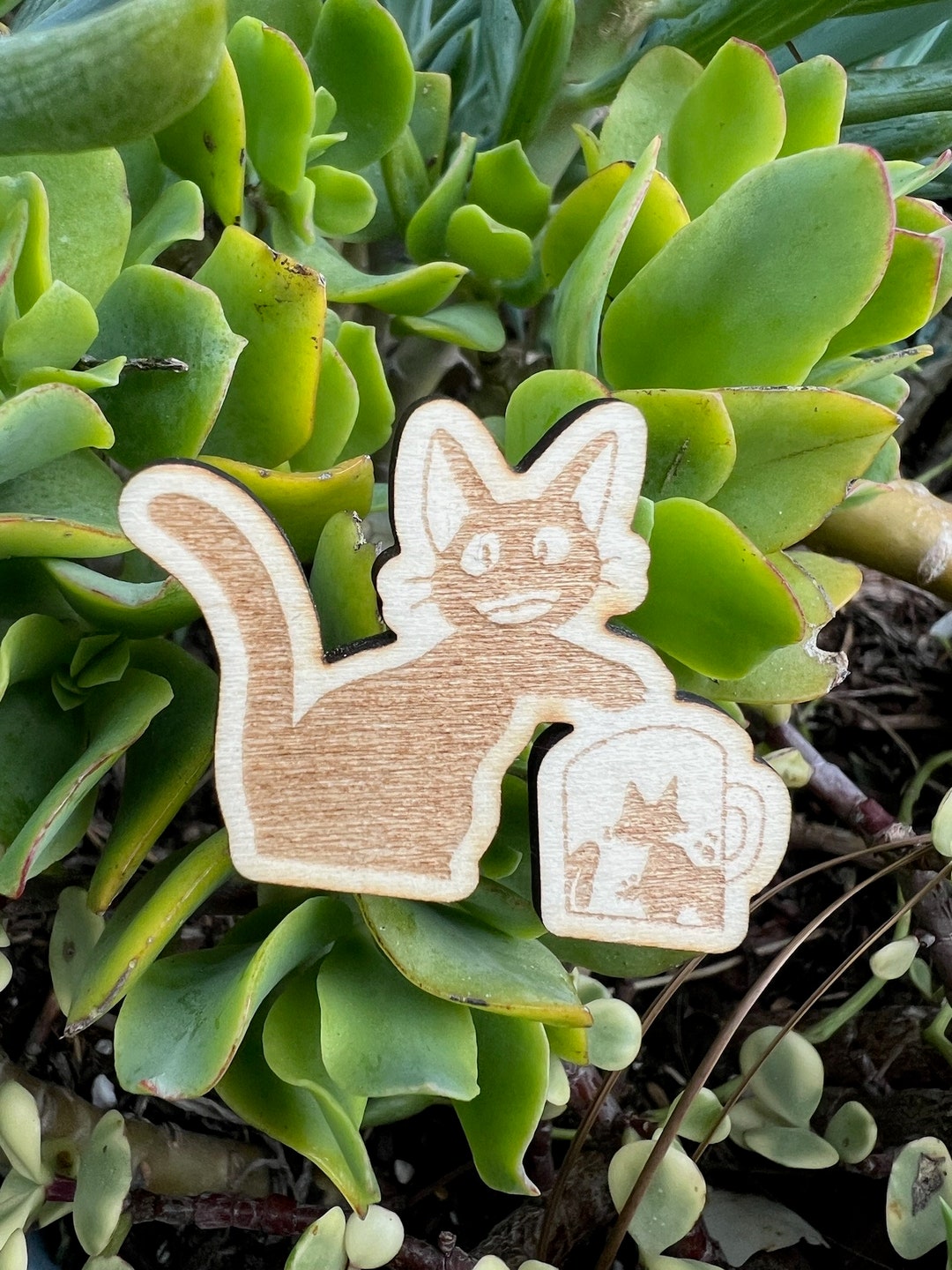 Jiji Kikis Delivery Service Wooden Pin - Etsy