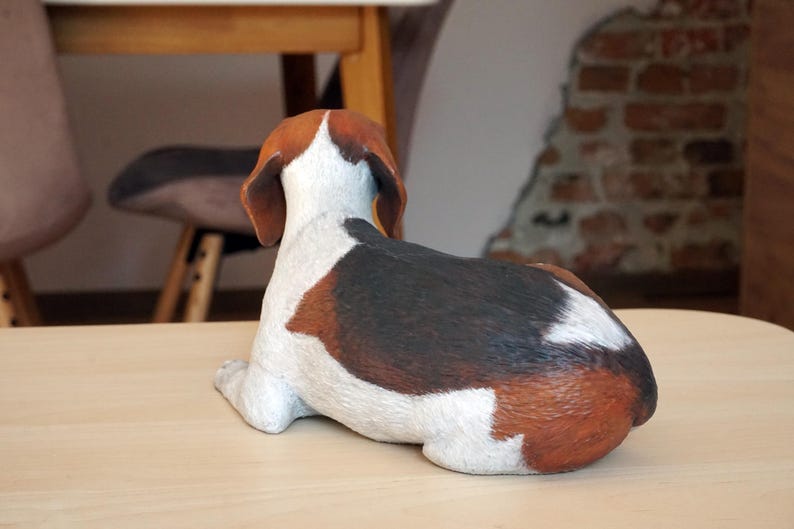 Custom Dog Sculpture From a Photo Handcrafted Dog Figurine Personalized ...