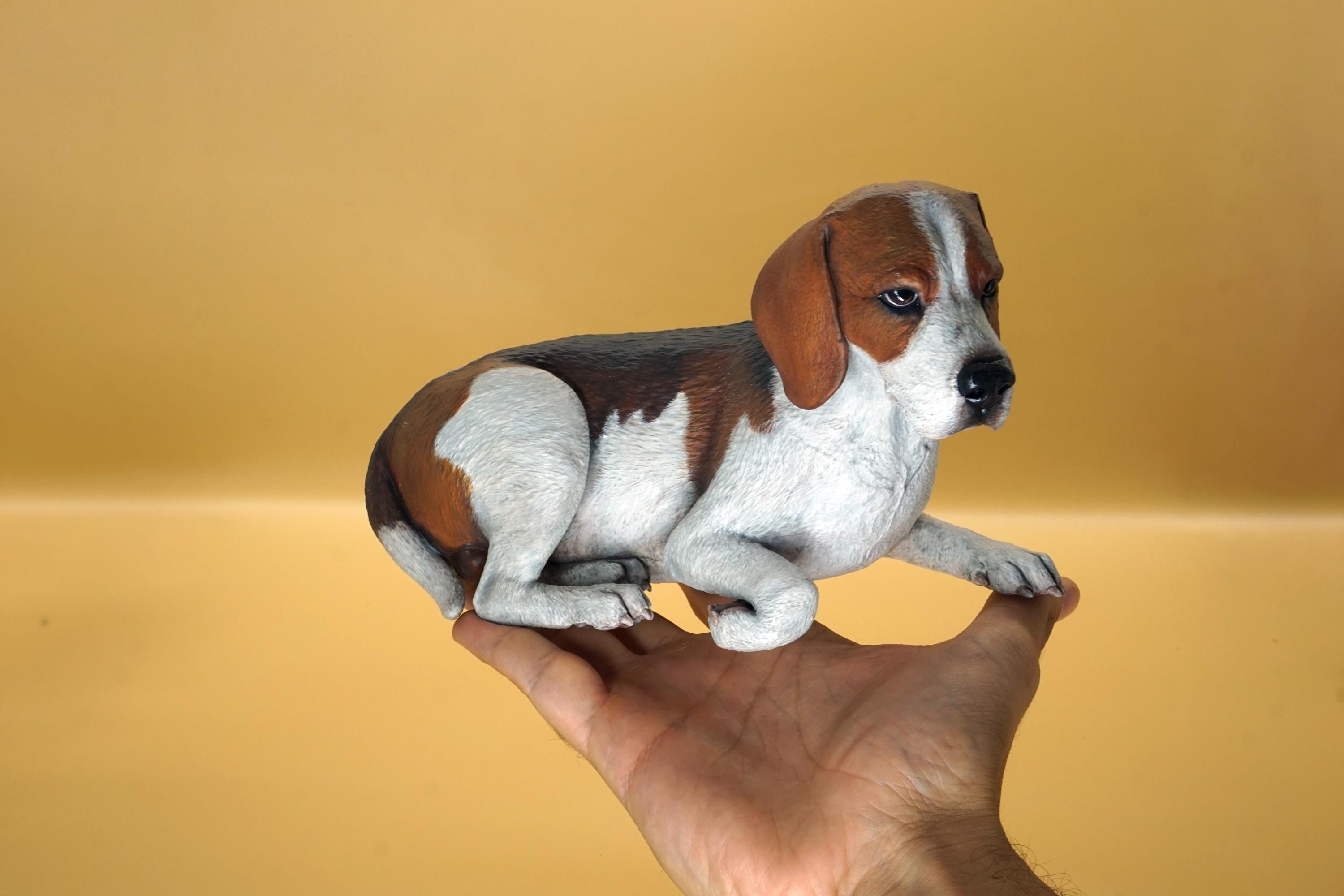 Custom Dog Sculpture From a Photo Handcrafted Dog Figurine Personalized ...