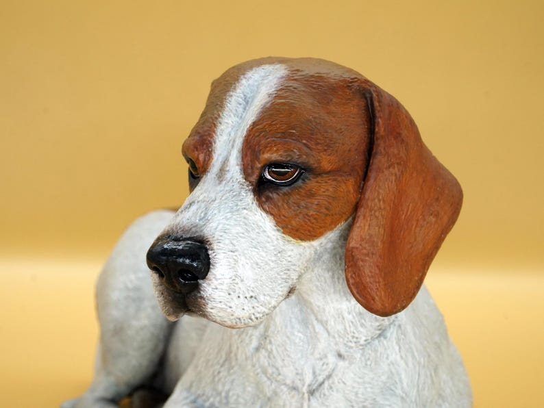 Dog Memorial Handcrafted Sculpture Custom Pet Loss Dog Grief Figurine ...